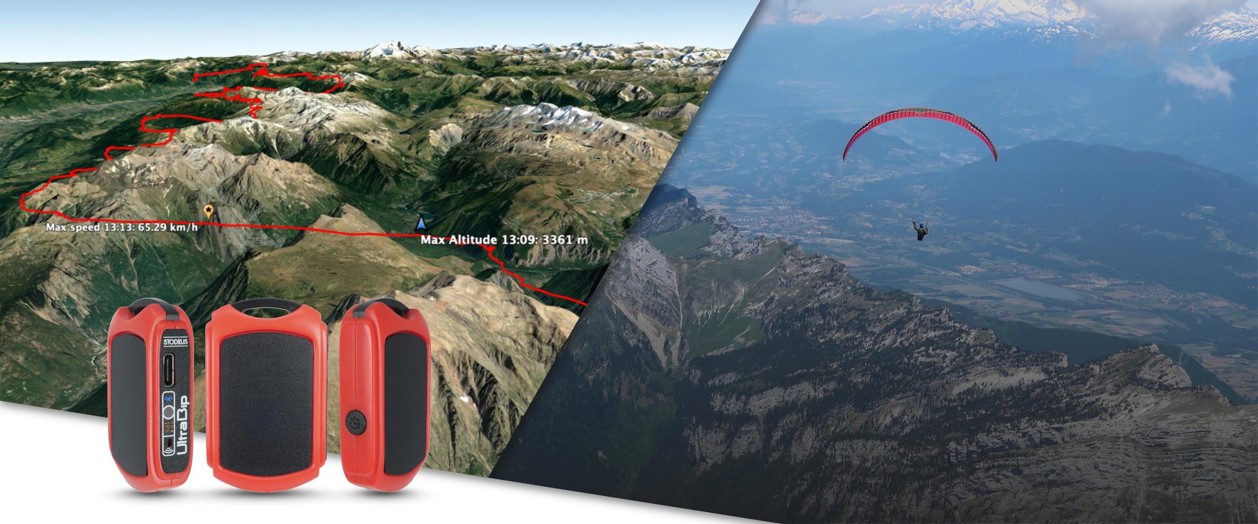 STODEUS Paragliding – Solar variometers and GPS for paragliding