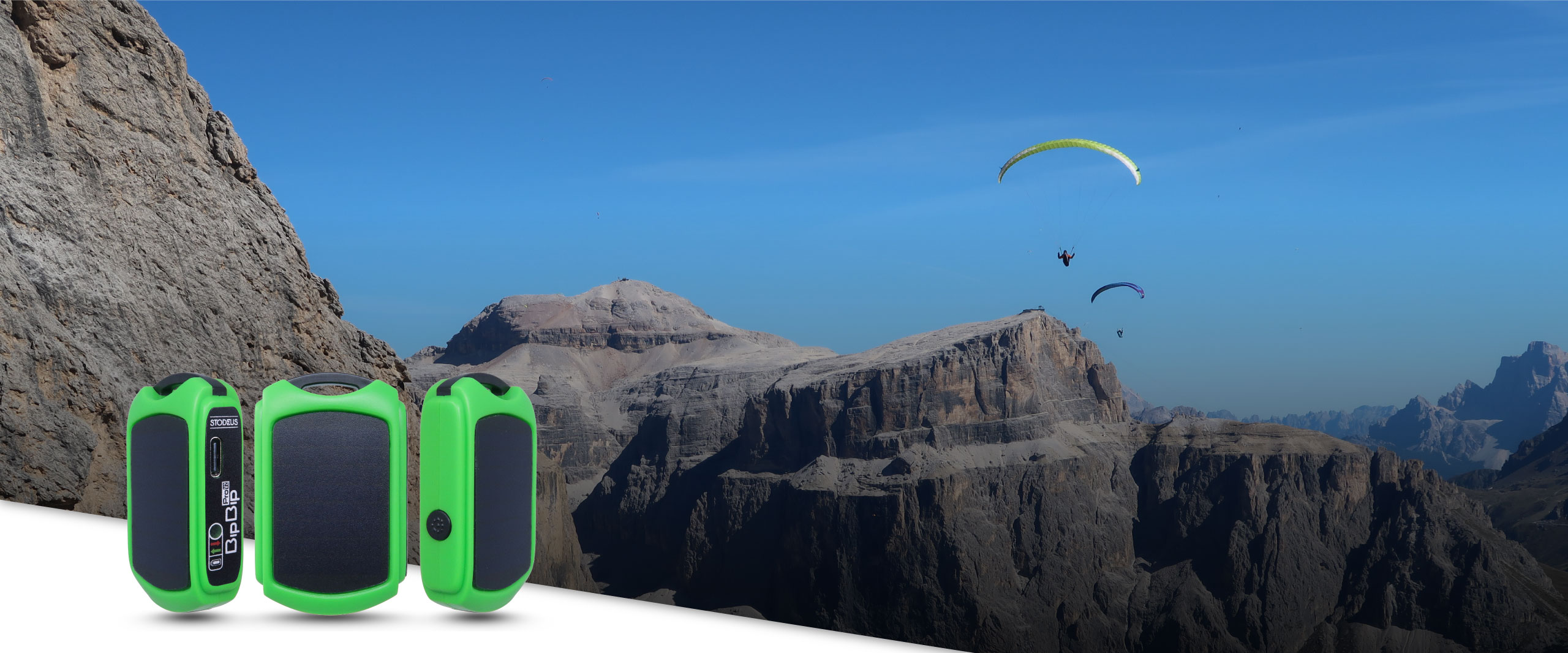 STODEUS Paragliding – Solar variometers and GPS for paragliding