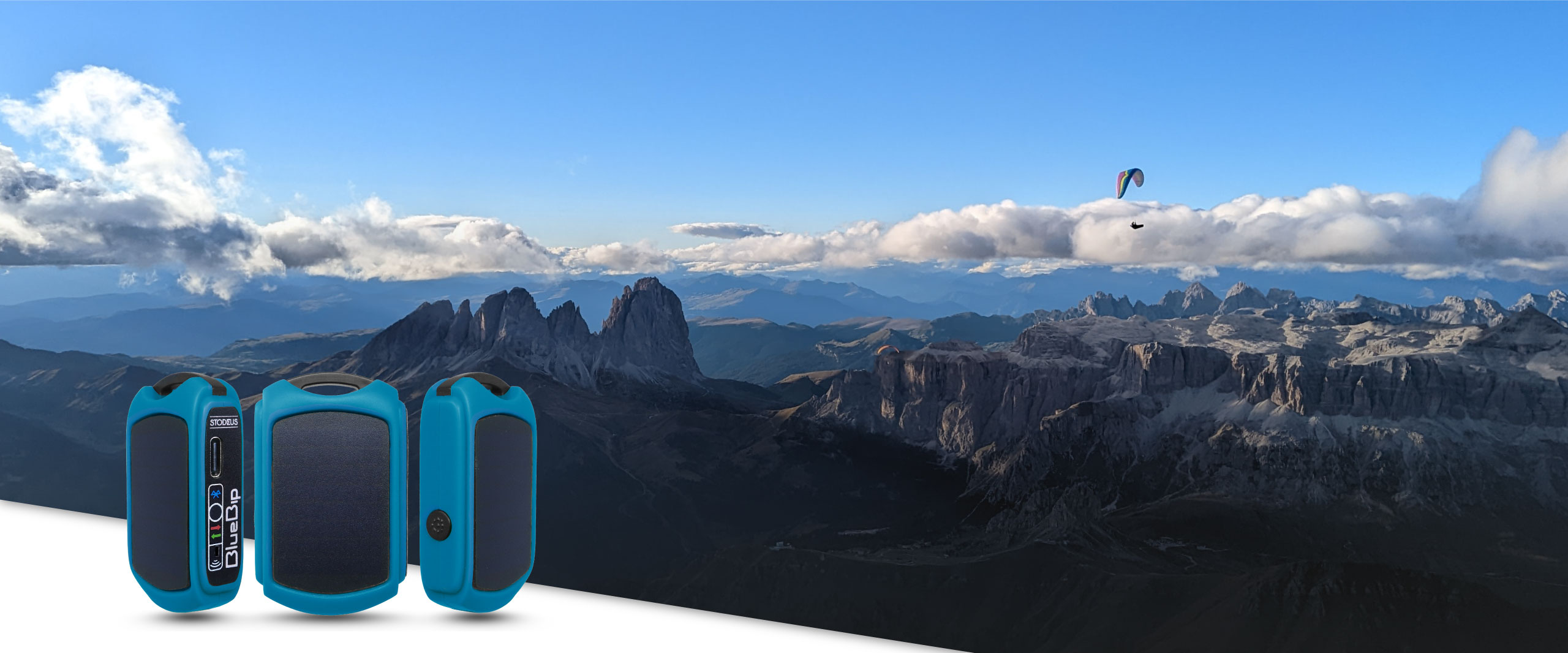STODEUS Paragliding – Solar variometers and GPS for paragliding