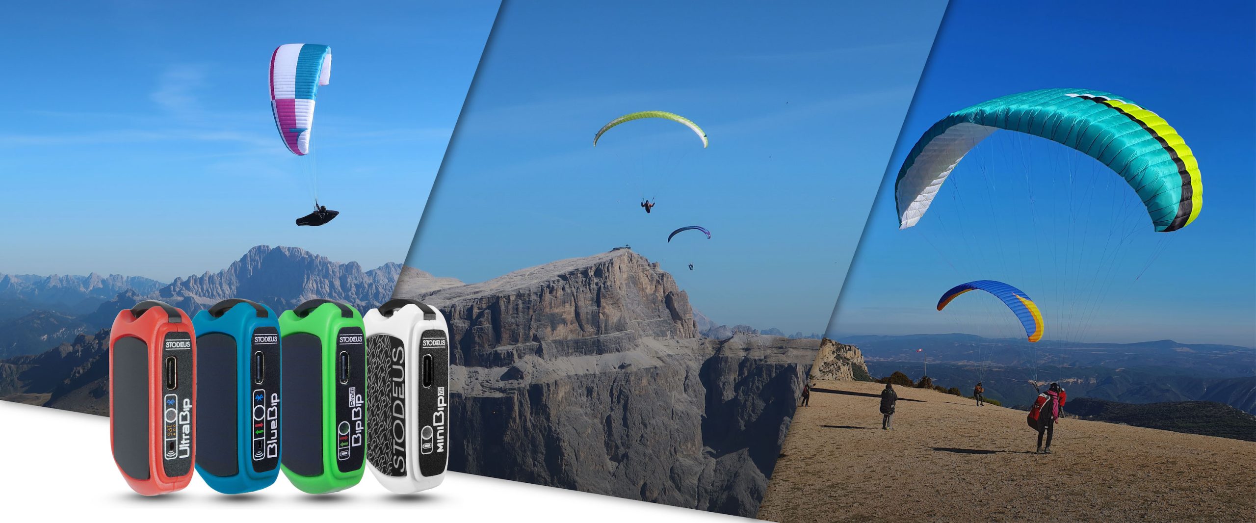 STODEUS Paragliding – Solar variometers and GPS for paragliding